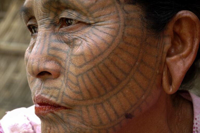Facial Tattoos of Myanmar's Chin Tribe - Travelogues from Remote Lands