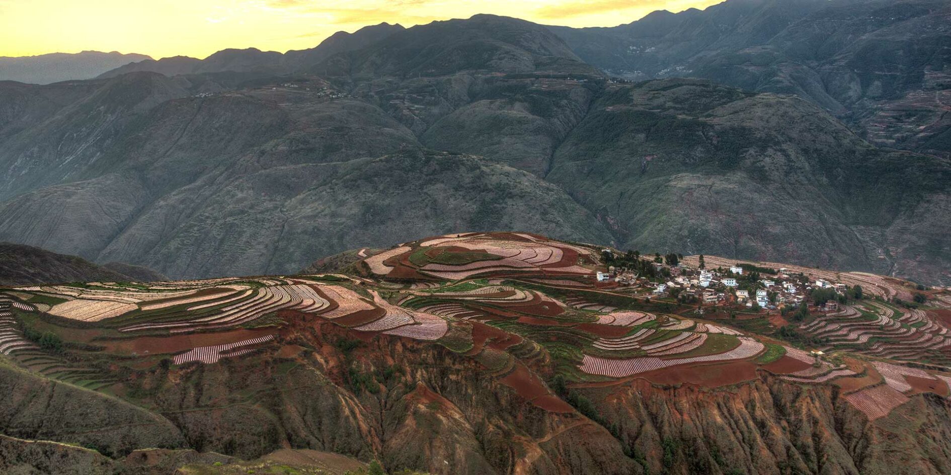 Red Soil, Greener Pastures: The Sun Sets in the Red Lands - Travelogues ...