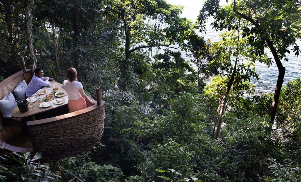 Dining in the Canopy on Koh Kood - Travelogues from Remote Lands