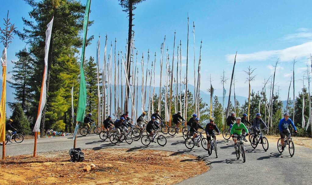 Cycling Chelela Pass in Bhutan - Travelogues from Remote Lands